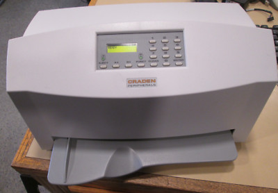 CRADEN PERIPHERLAS DP9 Passbook/Transaction TRANSACTION PRINTER Craden ...