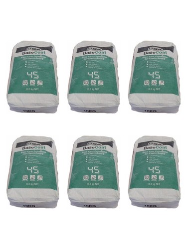 6 x GSA Basecoat Compound For Plasterboard Grit Free 45 Minute Worktime ...
