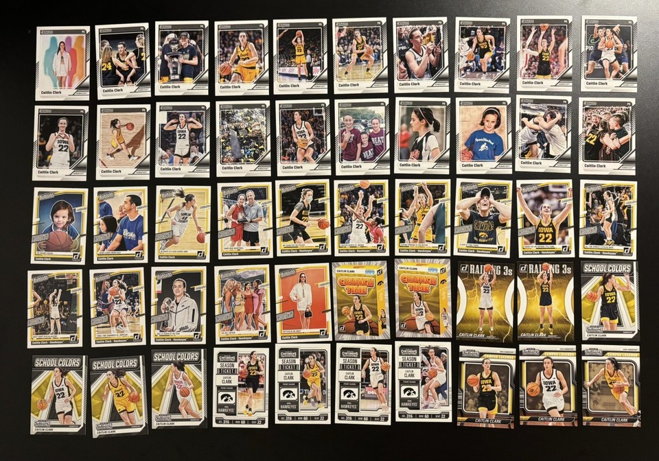 2024 Panini Caitlin Clark Collection Complete Set - SUPER SET - 261 ...