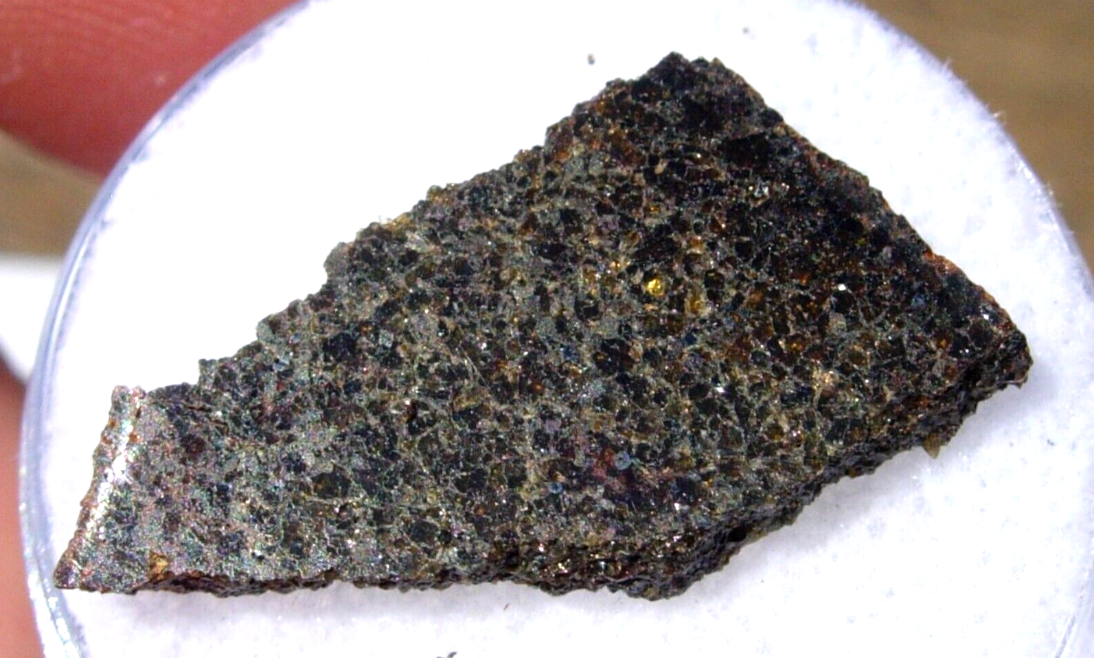 1.54 grams NWA 16170 Meteorite Primitive achondrite (Brachinite ...
