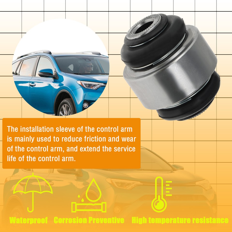 For Toyota RAV4 42305-42020 Rear Arm Wheel Hub Knuckle Bushes Bushing ...