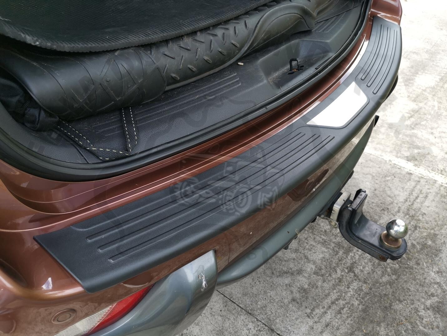 Rear Bumper Protector Cover Guard Scuff Plate To Suit Isuzu MU-X MUX 13 ...