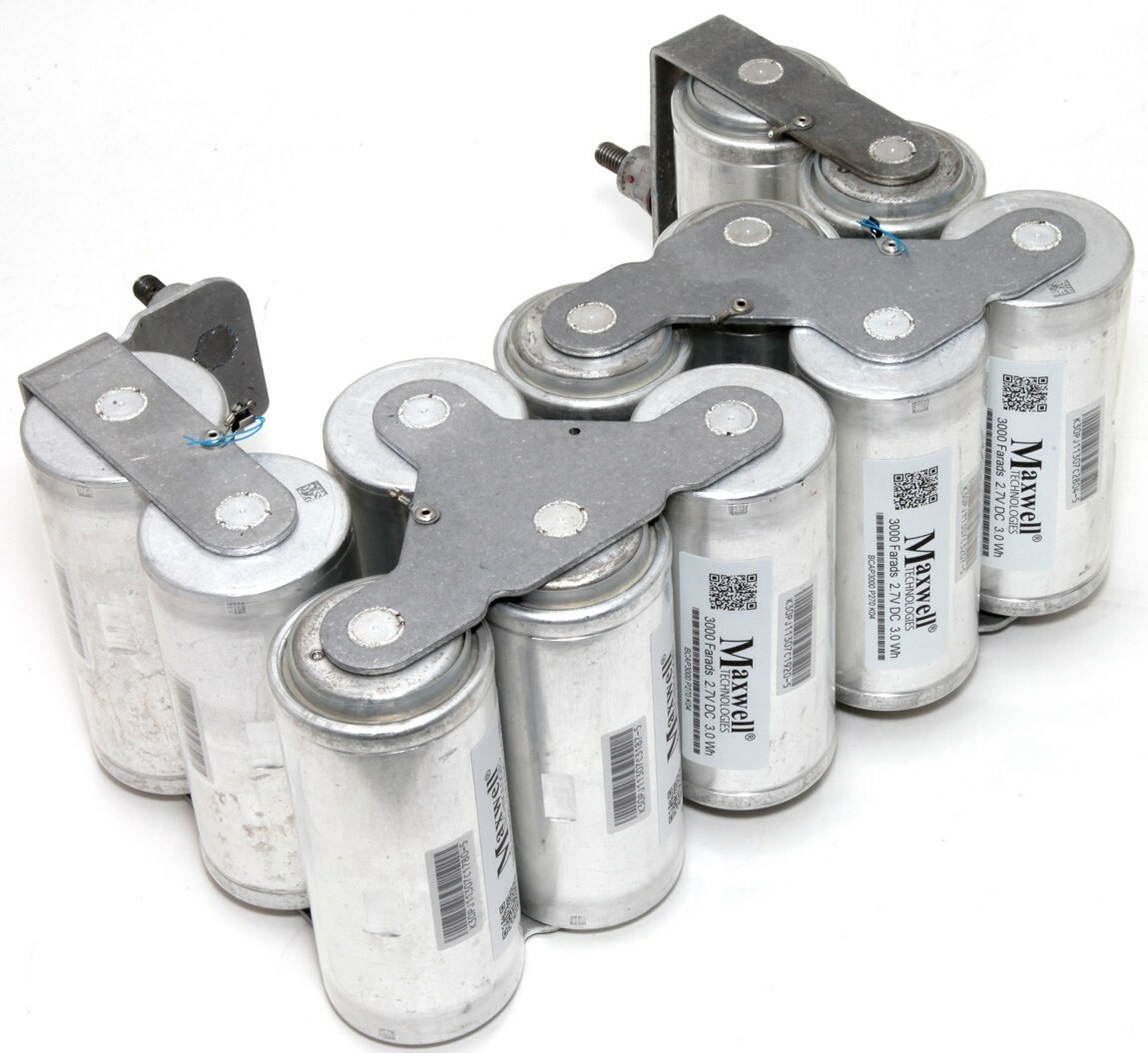 12x Maxwell BCAP3000 P270 Ultra Capacitors 3000 Farads 2.7V DC Welded ...