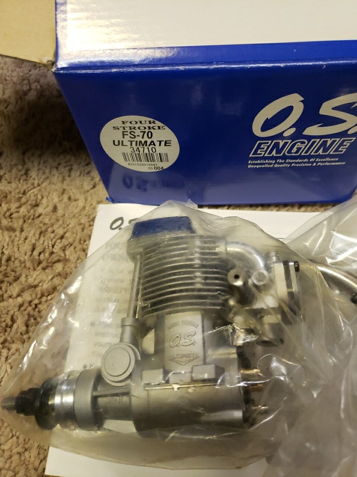 OS Engine - OS FS 70 Ultimate With Pump - FS-70 Four Stroke - New | eBay