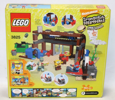 LEGO 3825 SpongeBob SquarePants Krusty Krab (295 Pcs) - Brand New, READ ...