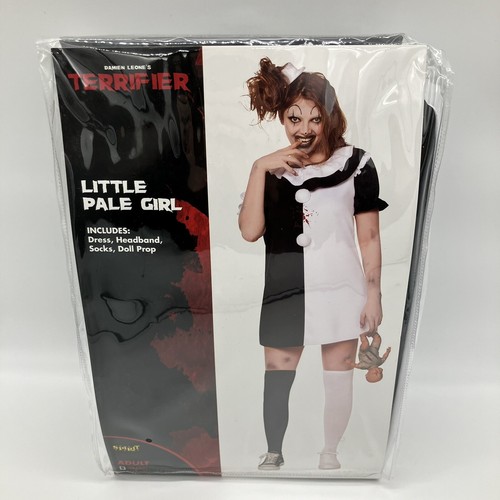 [01712496] Spirit Halloween Terrifier Adult Little Pale Girl Costume ...