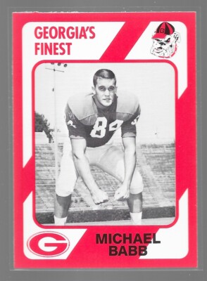 1989 Collegiate Collection Georgia Bulldogs - #159 Michael Babb UGA | eBay