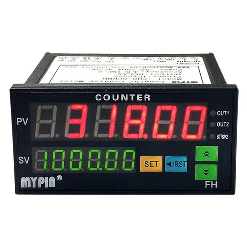 upgrade New 6 LED Digital Textile Counter Meter with switch sensor eh ...