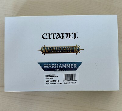 Techmarine with Servitors warhammer 40k firstborn space marine Citadel ...