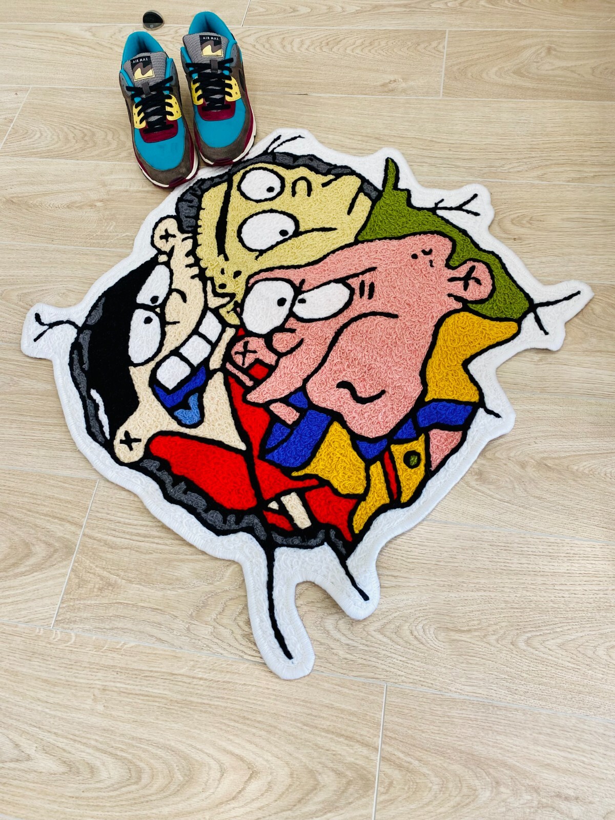 Ed Edd n Eddy Cartoon Area Living Room Rugs Bedroom Modern Accent Wool ...