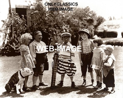 THE ORIGINAL OUR GANG LITTLE RASCALS & DOG GOLF 8x10 PHOTO GOLFING ...