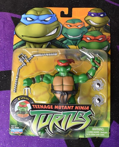 Playmates Teenage Mutant Ninja Turtles TMNT 2003 Retro REISSUE Raphael ...