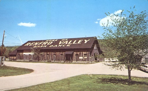 Barn Renfro Valley Barn Dance Renfro Kentucky 1976 Postcard | eBay