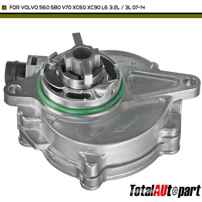 Brake Vacuum Pump for Land Rover LR2 2008-2012 Volvo S60 S80 V70 XC60 ...