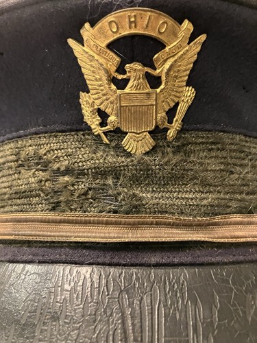 M1902 Visor Bell Ohio uniform hat cap WW1 | eBay
