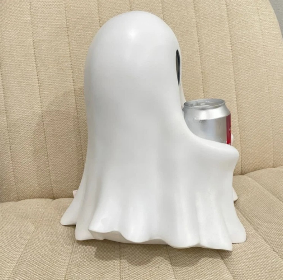 New COCA-COLA Ghost Figurine Holding Diet Coke Can Halloween No drinks ...