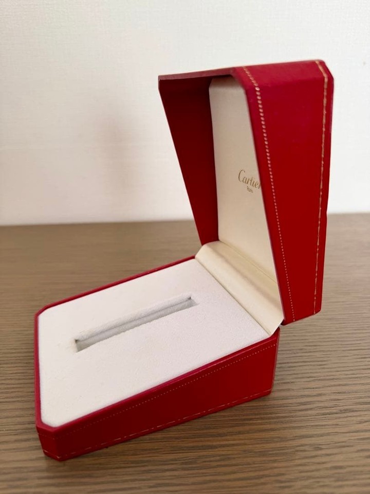 Cartier Panthere de Cartier Vintage Inner Box Red Leather Used ...