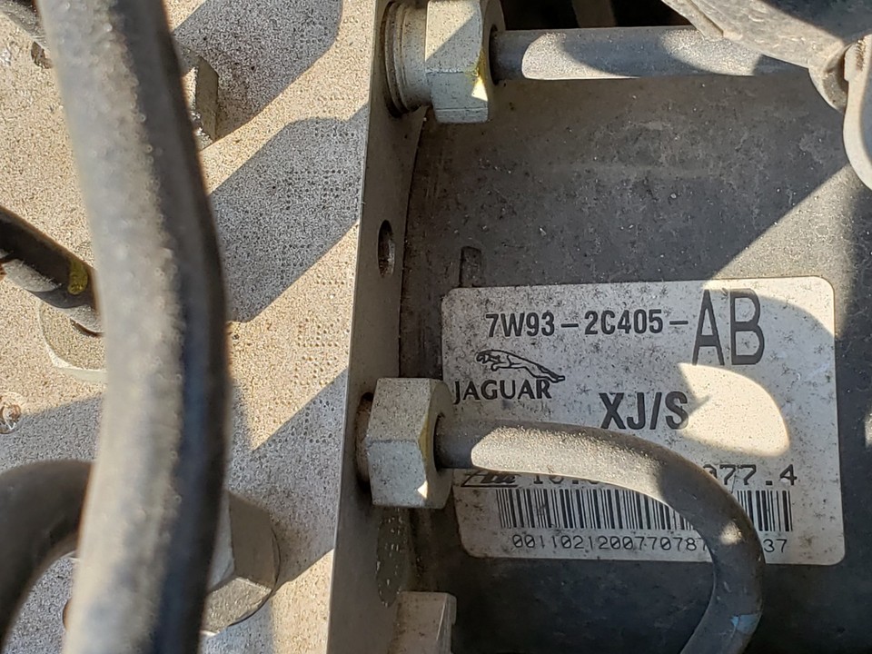 2003 2004 2005 2006 2007 2008 JAGUAR S-TYPE ABS PUMP MODULE 7W93-2C405 ...