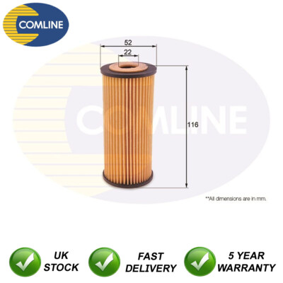 Oil Filter Comline Fits Mercedes A-Class B-Class Vaneo 1.7 CDi 2.0 ...
