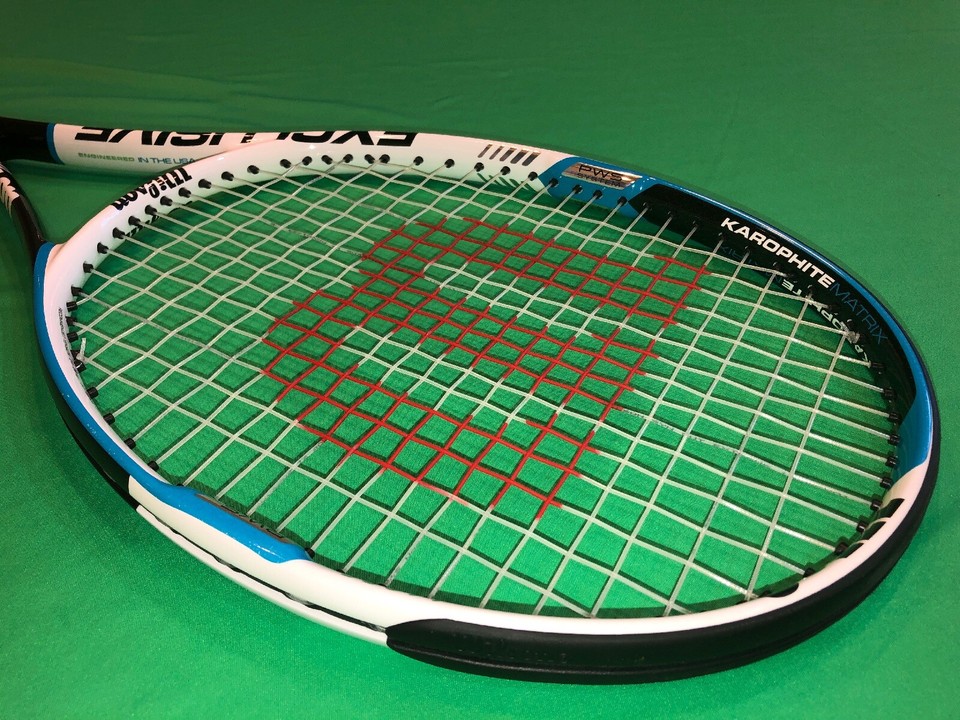 Wilson Exclusive OS Karophite Matrix Tennis Racket Racquet L2 4 1/4 ...