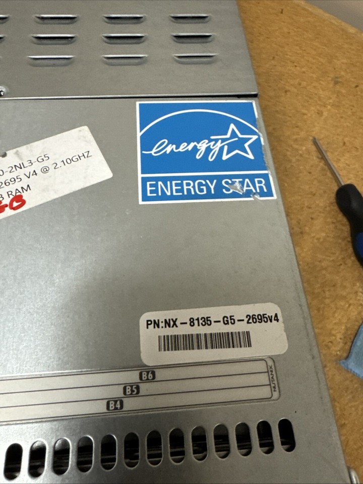 Lot 2 NUTANIX NO HDD NXS2U4NS24G600 2U Server 4x Xeon E5-2695v4 2.10GHz ...