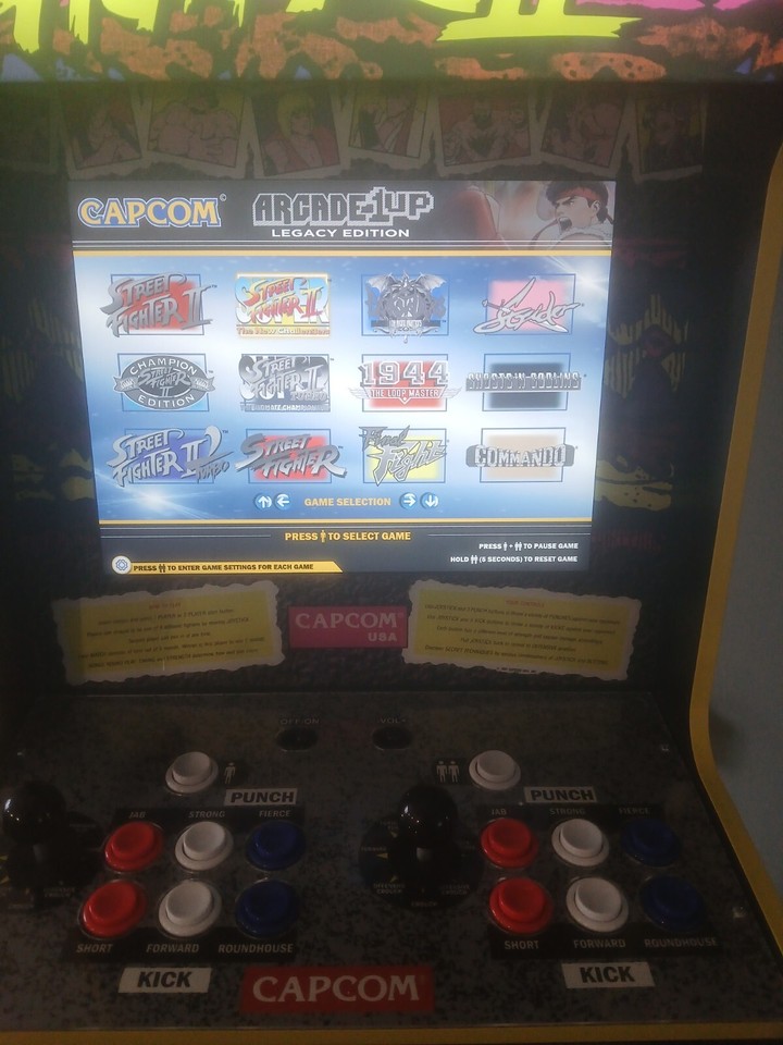 Street Fight 2 Arcade Machine | eBay UK