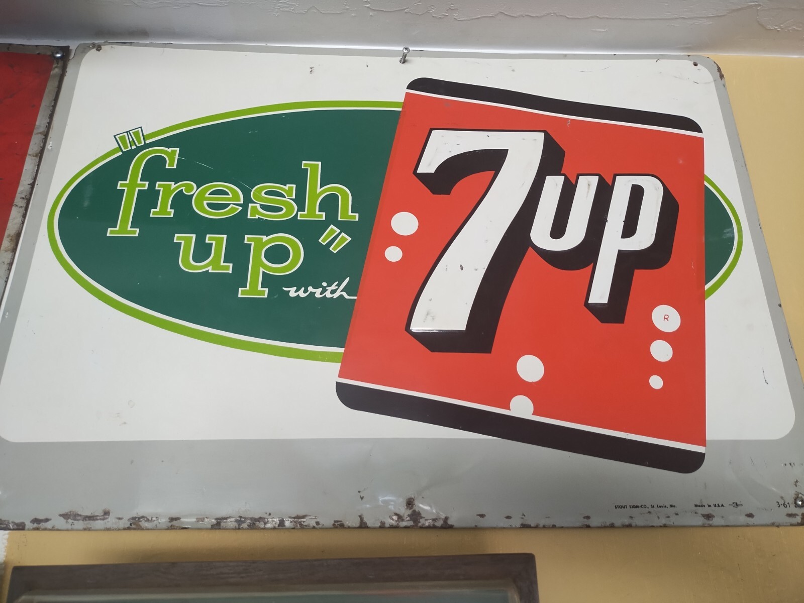 vintage 7UP sign | eBay