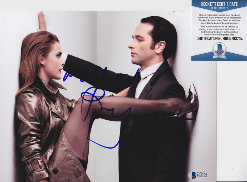 Matthew Rhys The Americans Signed Autograph 8x10 Photo Beckett BAS COA ...
