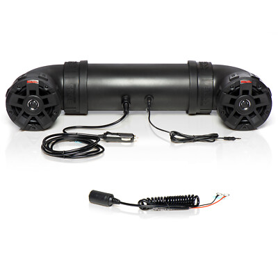 BOSS Audio Systems UTV4B ATV UTV Amplified Sound System, Bluetooth, 4 ...