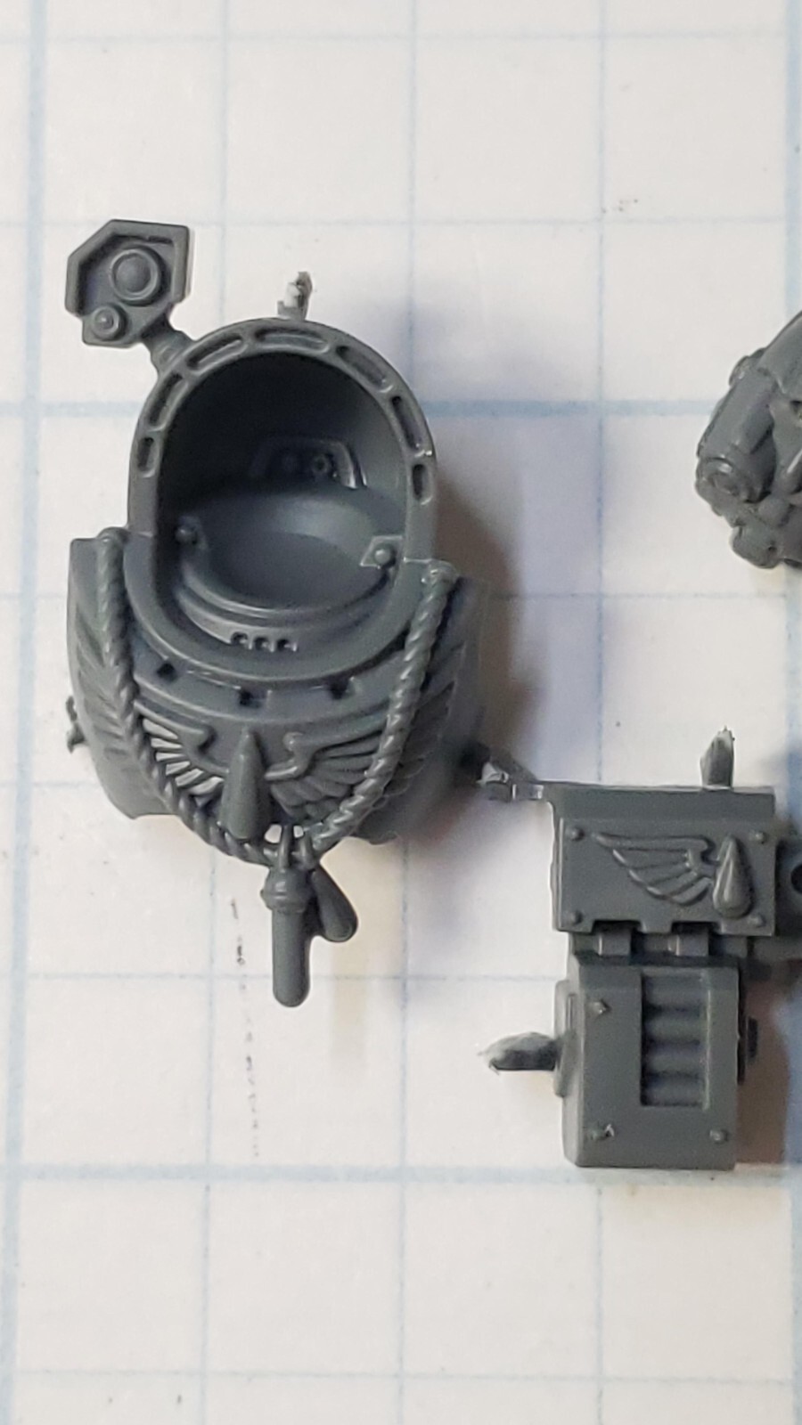 40k Blood Angels Bits Primaris Upgrade DC Terminator Sgt Heads Chest ...