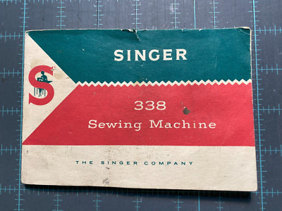 Vintage Singer 338 Sewing Machine Manual | eBay
