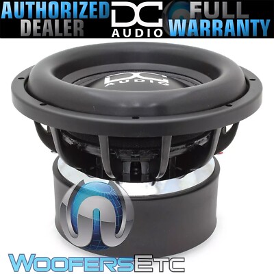 DC AUDIO XL M4 SPL 12 D1 12" DUAL 1-OHM 4400W CAR SUBWOOFER BASS ...