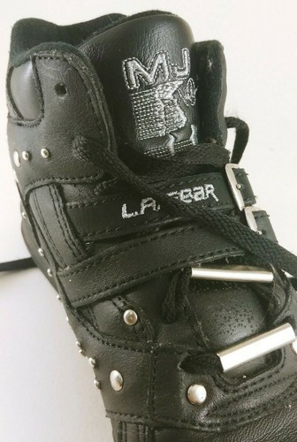 90s BLACK LA Gear Michael Jackson BILLIE JEAN Sneakers Women's Size 4US ...