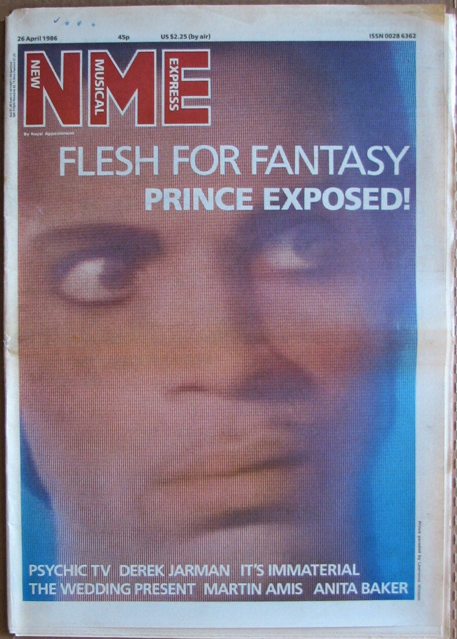 New Musical Express NME 1986 April 26 PRINCE Psychic TV Derek Jarman | eBay