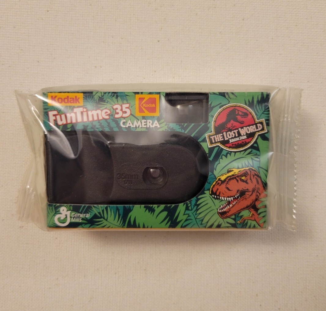 Kodak FunTime 35 Camera Jurassic Park Lost World T-Rex Dinosaur General ...