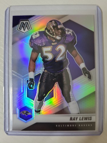 Ray Lewis 2021 Panini Mosaic Silver Prizm SP 🔥 Ravens | eBay