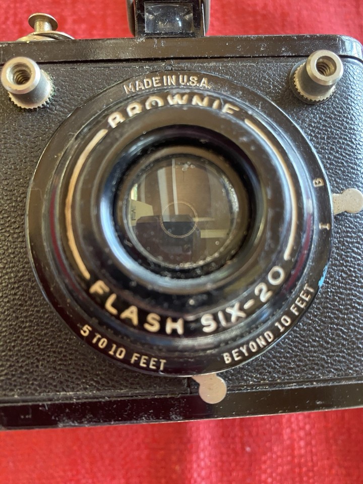 Vintage 1940's Brownie Flash Six-20 Camera Mfg by Eastman Kodak No Box ...