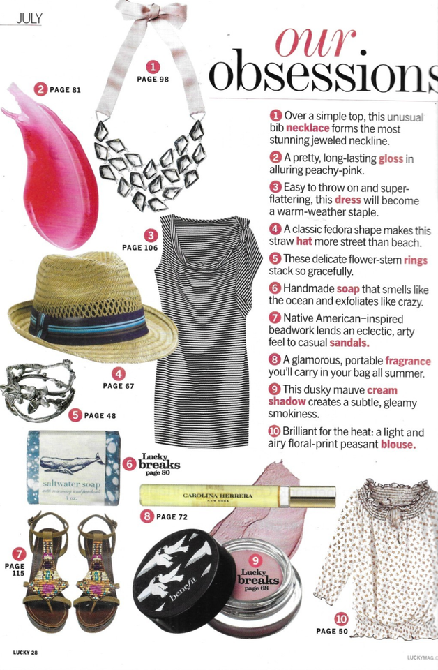 Lucky Magazine Becki Newton Budget Fashion Summer Basic Edgy Florals ...