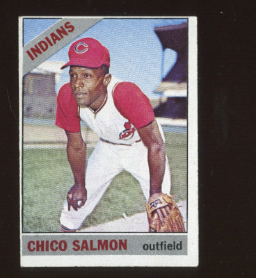1966 Topps Baseball #594 Chico Salmon Card - VGEX #4027 | eBay