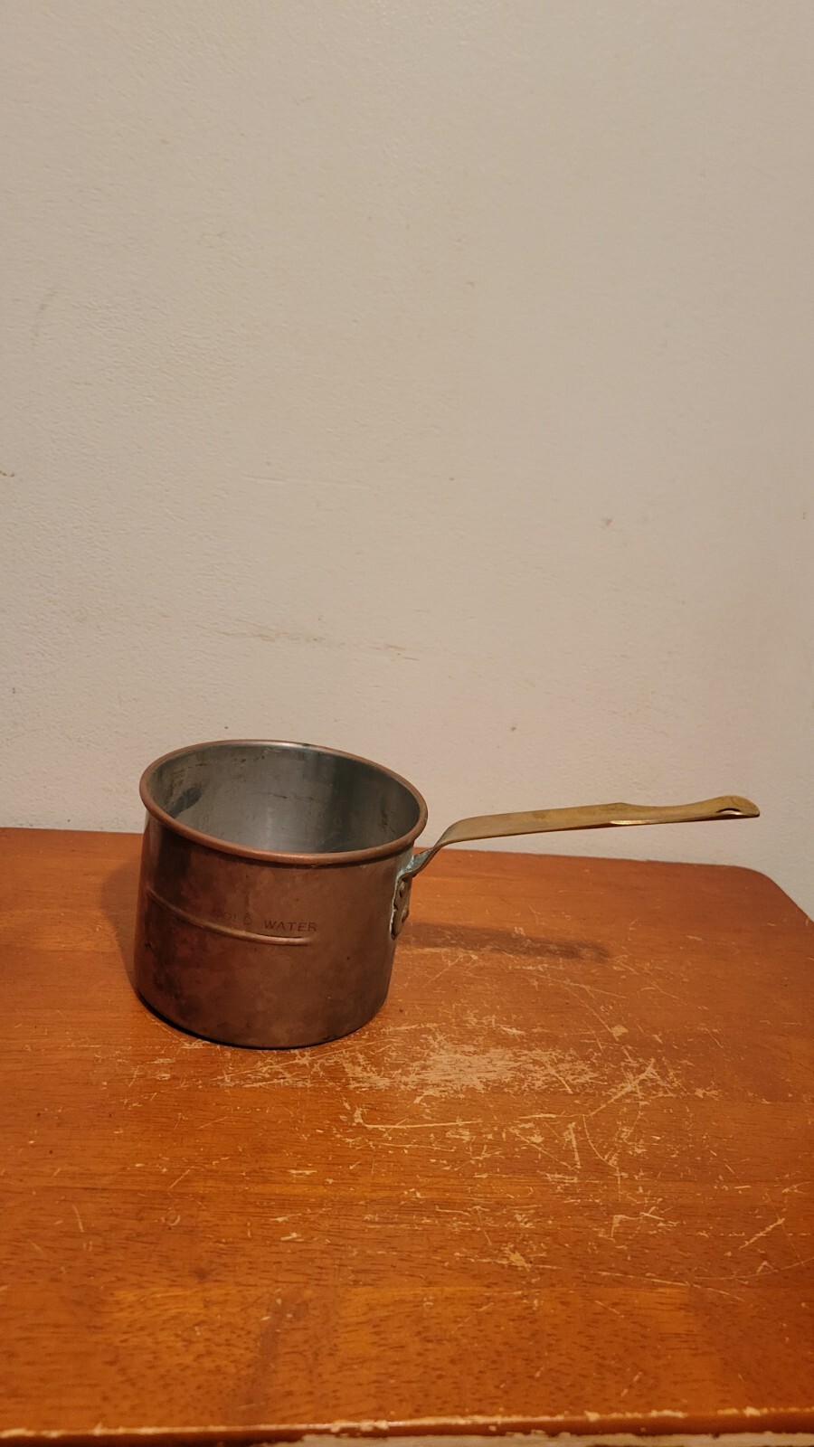 Vintage Primitive Revere Ware Rome Metal Ware Copper Saucepan | eBay