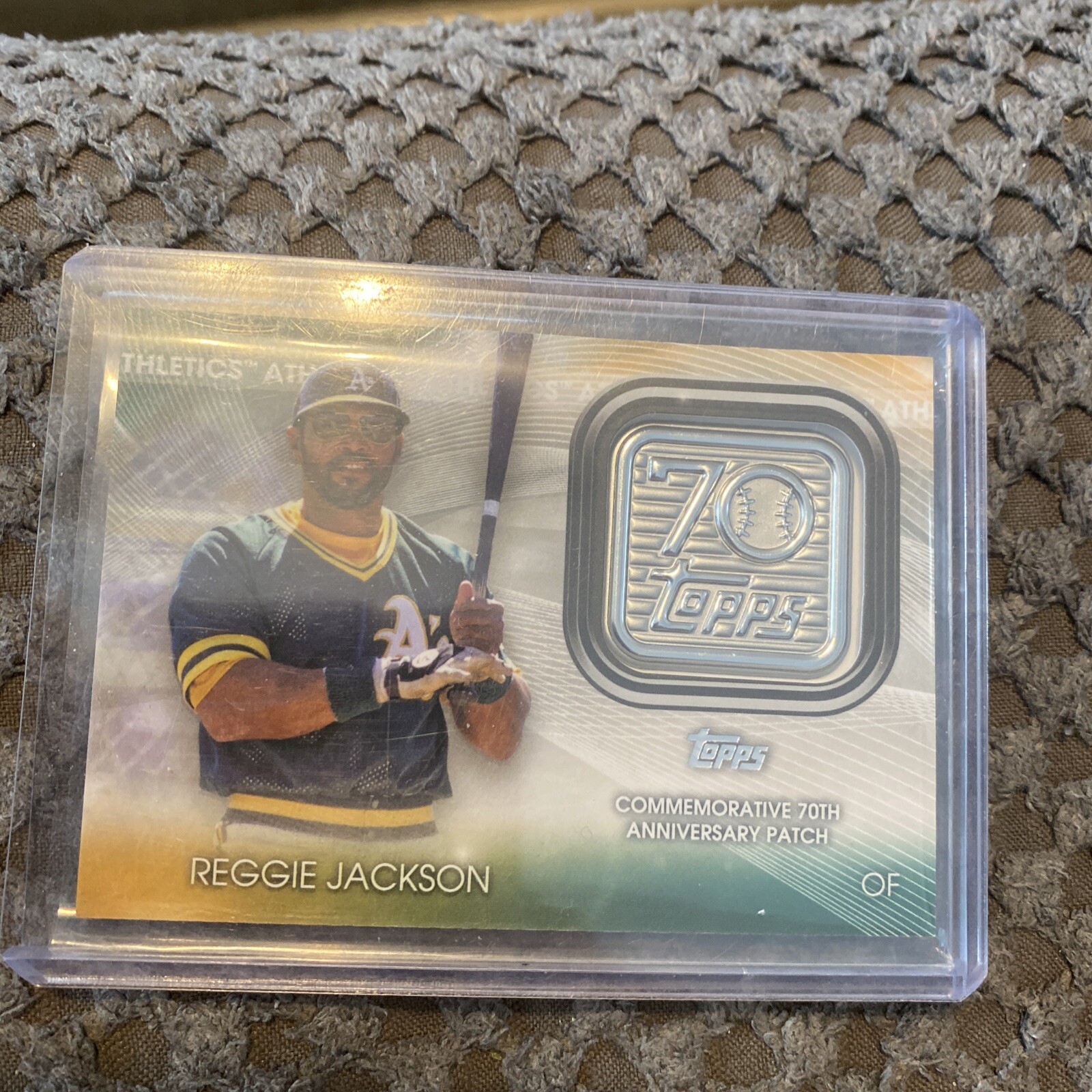 Reggie Jackson 2021 Topps 70th Anniversary Patch #70LP-RJ | eBay