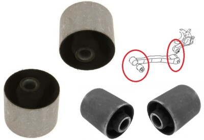 Rear Control Trailing Arm Knuckle Bushes Bushings for Mitsubishi Shogun ...