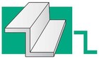 Evergreen .188 x 14 Polystyrene Z-Channel Strips (15) - Model Scratch ...
