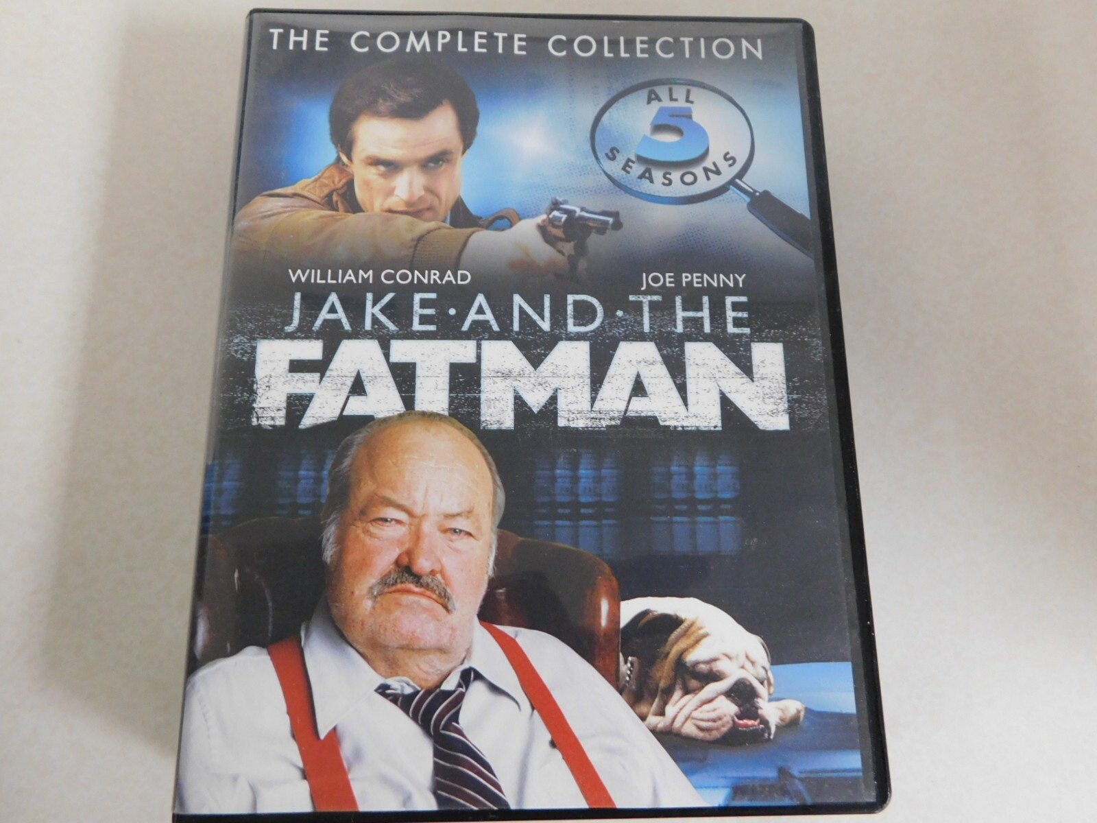 Jake & The Fatman Complete TV Series Seasons 1-5 DVD William Conrad 19 ...