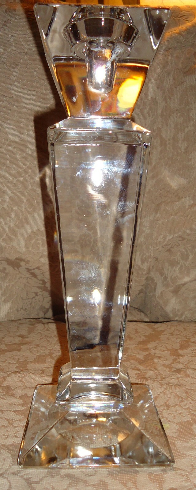 CRYSTAL CANDLESTICK | eBay