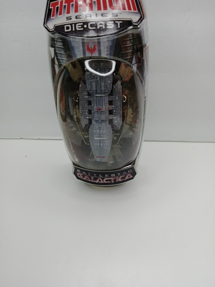 HASBRO GALOOB BATTLESTAR GALACTICA TITANIUM SERIES PEGASUS DIECAST ...