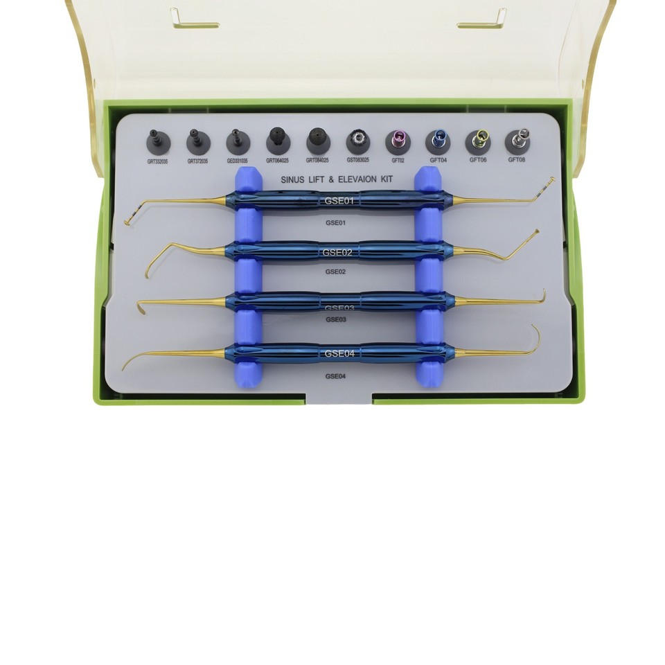 DASK Sinus Lift Kit Advanced Dental Implant Drills Stoppers Elevation ...