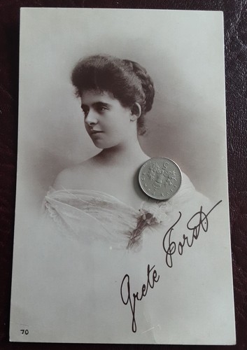 Postcard Grete Forst Austrian Soprano Opera Singer RP Original Vienna ...