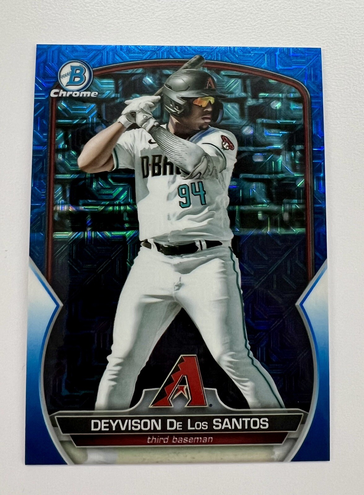 2023 Bowman Chrome Mega Box Blue Mojo Deyvison De Los Santos #/150 🔥 D ...