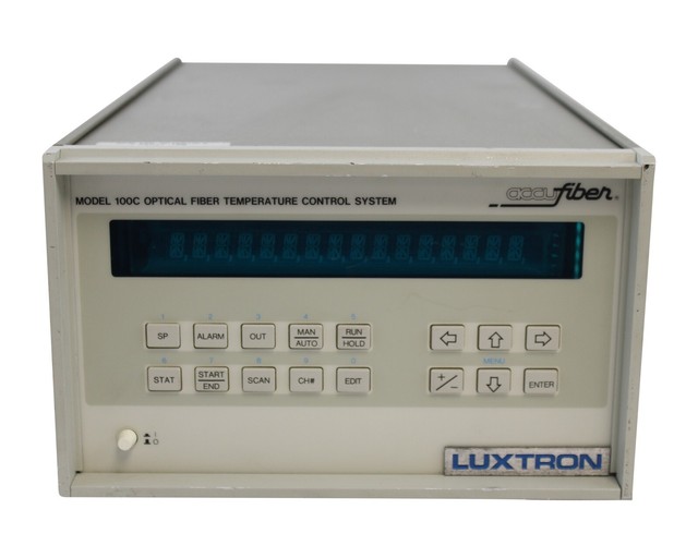 Luxtron 100c M-100 AccuFiber Optical Fiber Temperature Control System ...